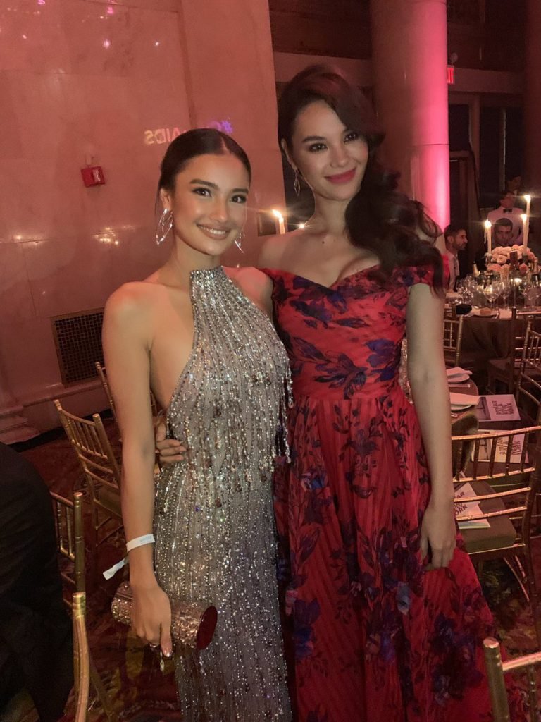Miss Universe meets Victoria Secret in New York Ball ...