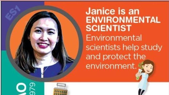 Sustainability champion Janice Lao featured in STEM Star trading cards