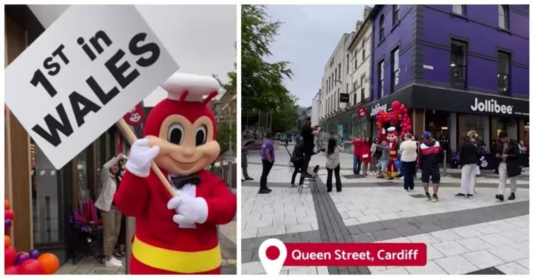 Jollibee opens to long lines for 1st store in Wales UK