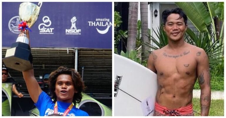 Filipino surfers, SEA Games hero rule waves in Phuket Beach Festival